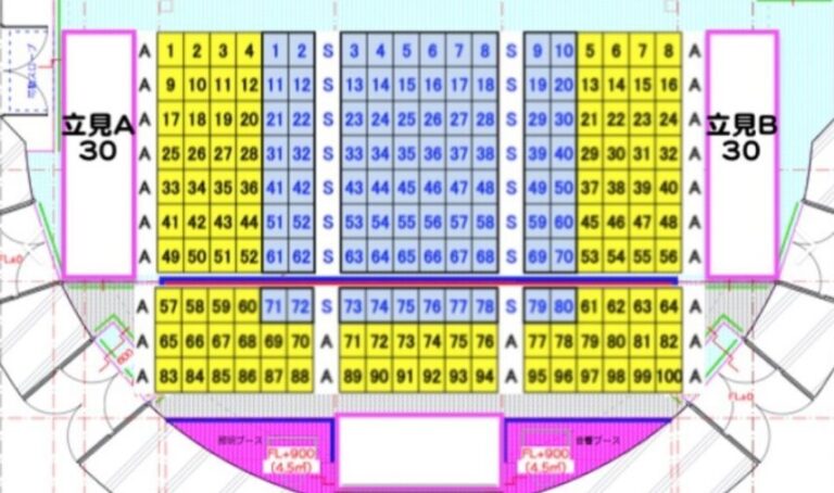 【座席表予想図】新宿ReNY