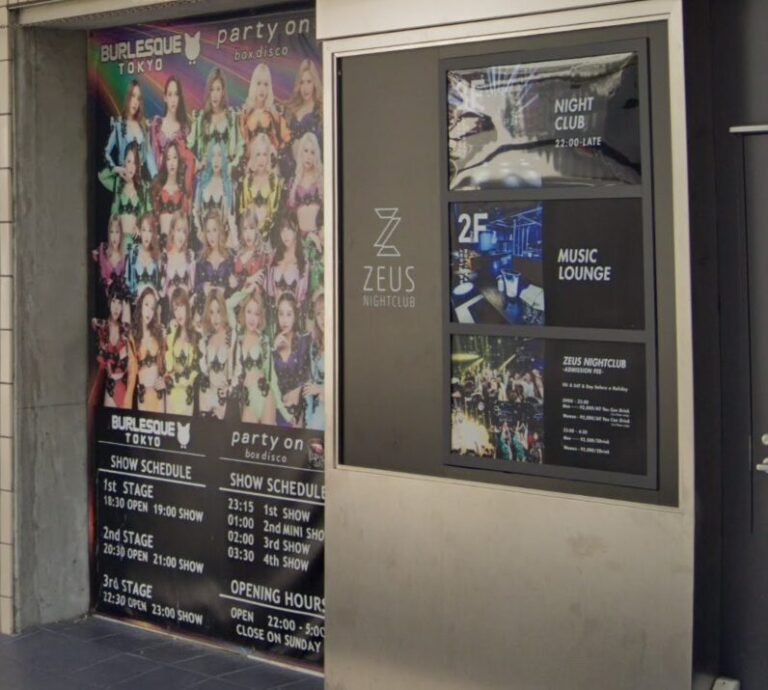 【座席表予想図】ROKUSAN ANGEL（旧・Burlesque TOKYO）